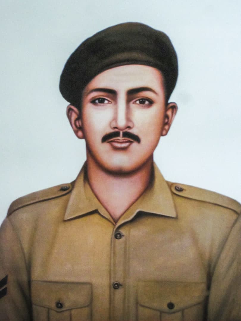 Who is this new face in the list of Nishan e Haider recipients?