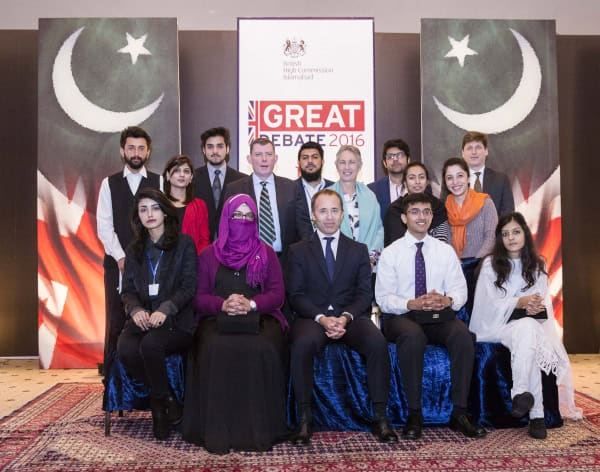 British High Commission s great debate final held in Islamabad