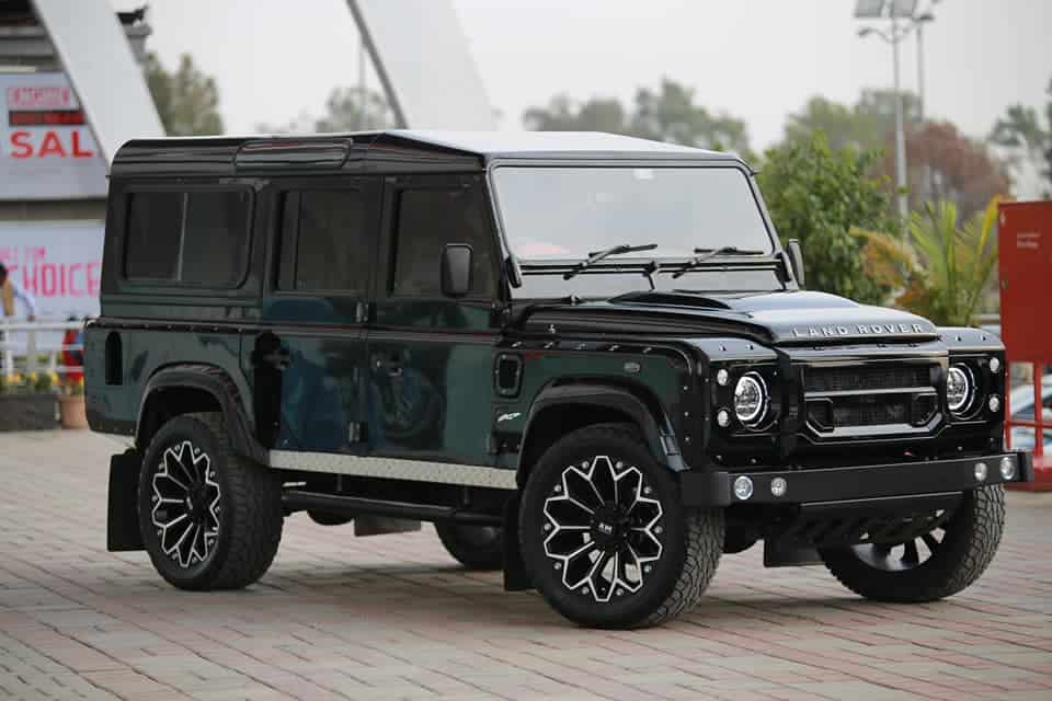 Pakistan s first Land Rover Defender Kahn Design comes into the open
