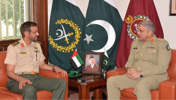 Army Chief discusses regional security with UAE commander