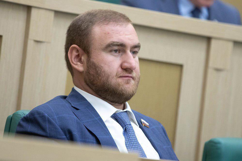 Russian MP arrested on senate floor for double murder