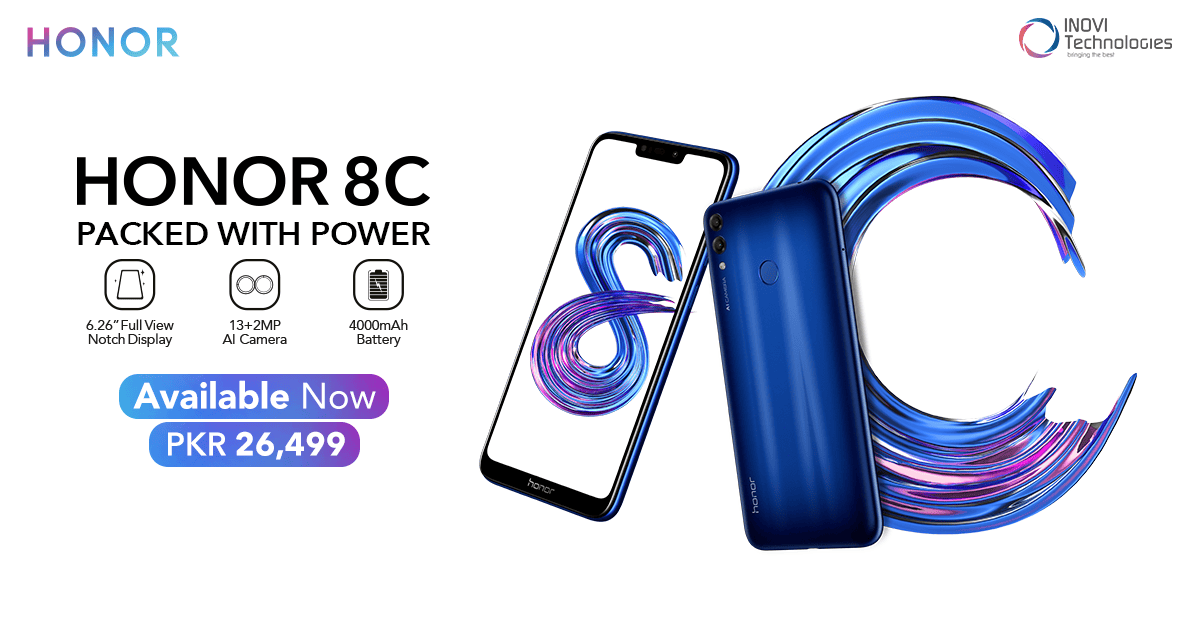 Honor 8C sets new benchmarks for value smartphone market