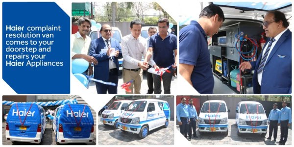 Haier complaint resolution van comes to your doorstep and repairs your ...