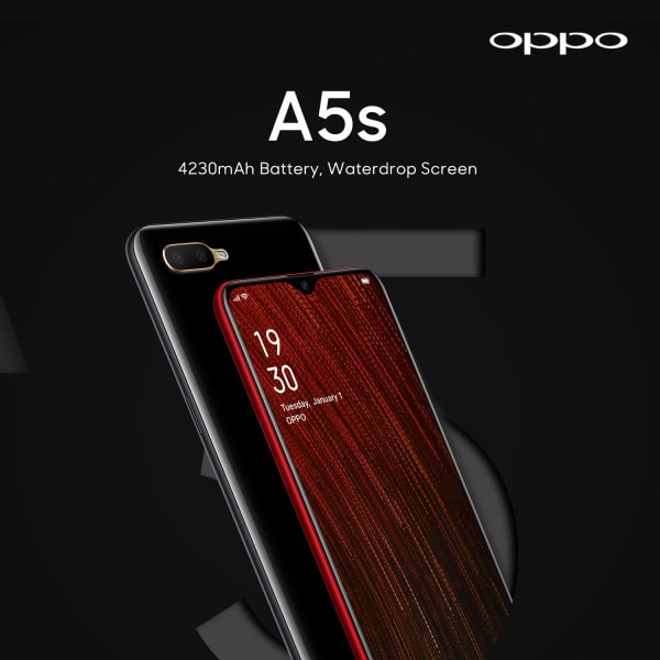 OPPO Unveils New A5s With A Water Drop Screen Amp Exceptionally Long