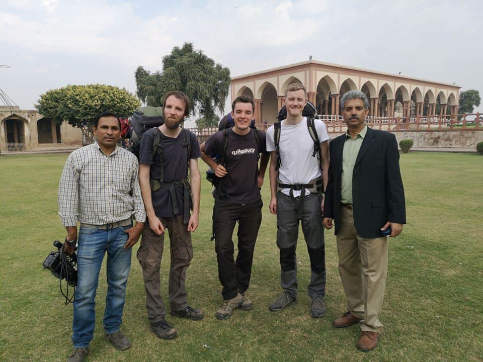 Seven member British Backpacker Society team arrives in Pakistan