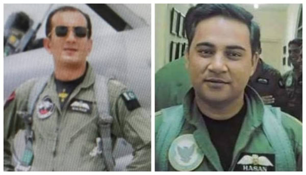 Hero Pakistani pilots, who shot down Indian jets, receive military awards
