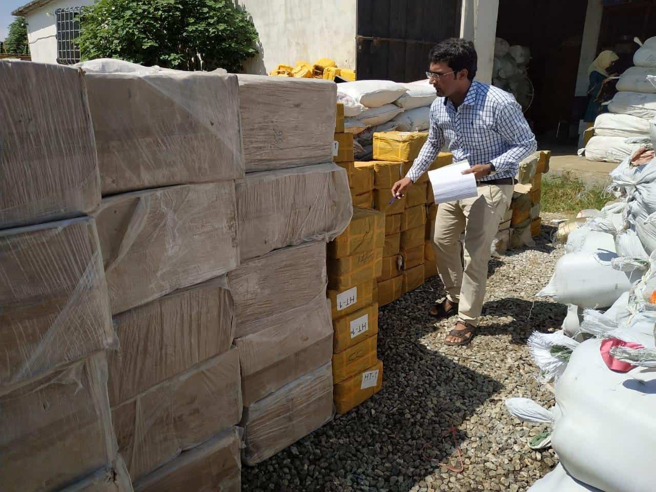 Indian goods seized as Customs Collectorate ramps up anti smuggling drive