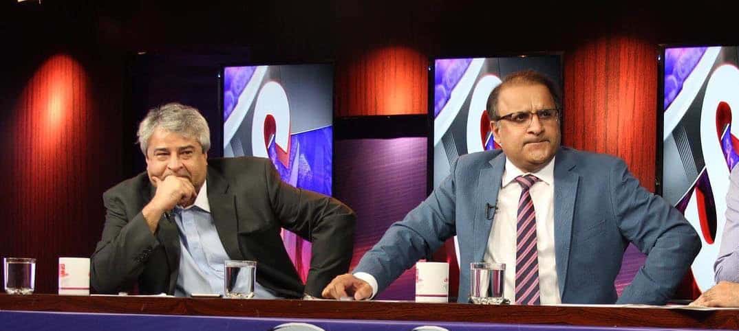 Rauf Klasra, Amir Mateen face shock shut of TV show Aap Kay Muqabil