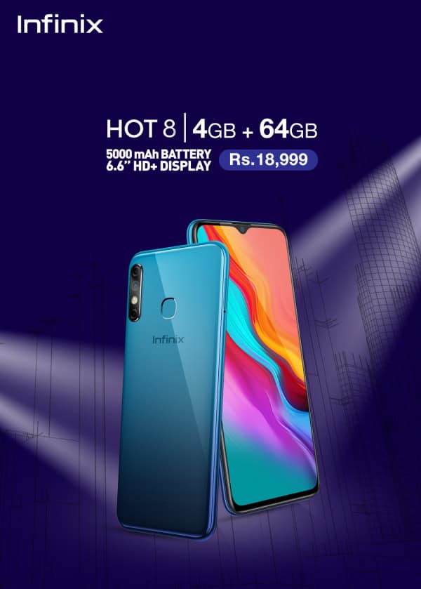 Infinix Hot 8 4+64GB variant goes on sale in Pakistan: price ...