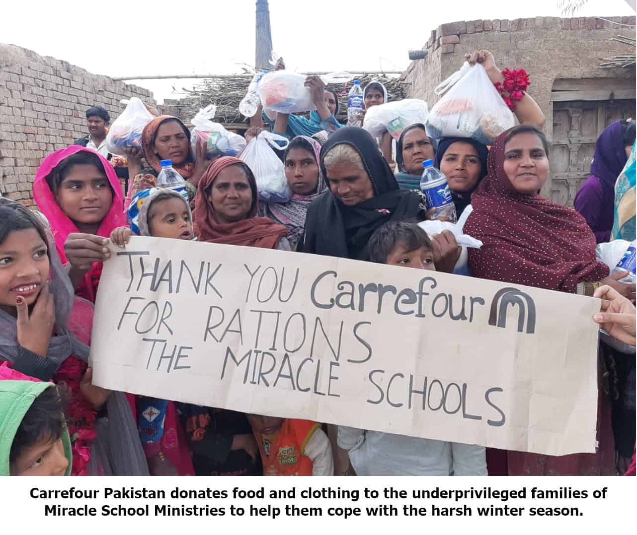 Carrefour Pakistan supports 50 deserving families in Lahore