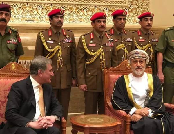 Pakistan FM condoles Sultan Qaboos death with new Oman ruler