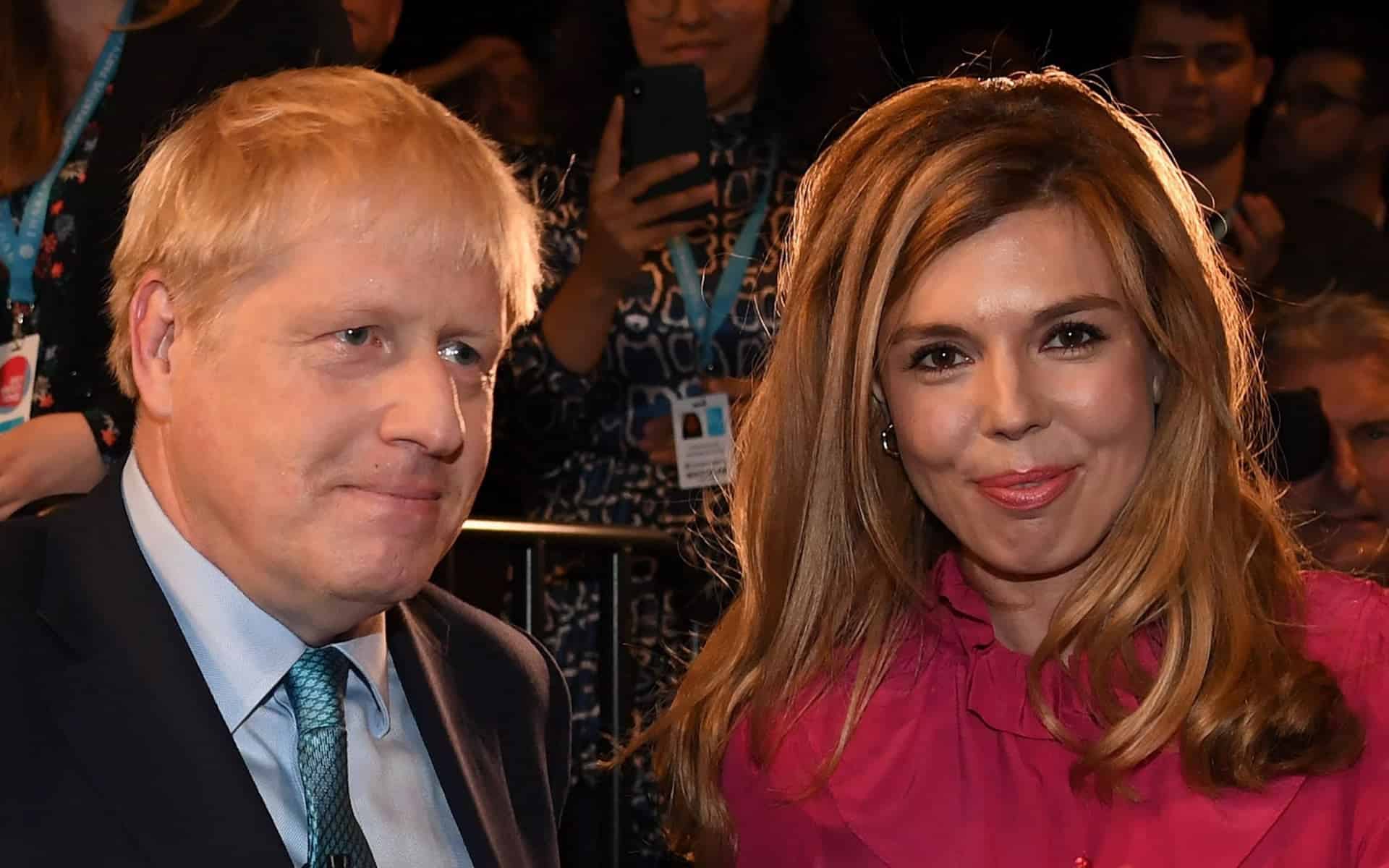 British PM Boris Johnson s fiancee gives birth to baby boy