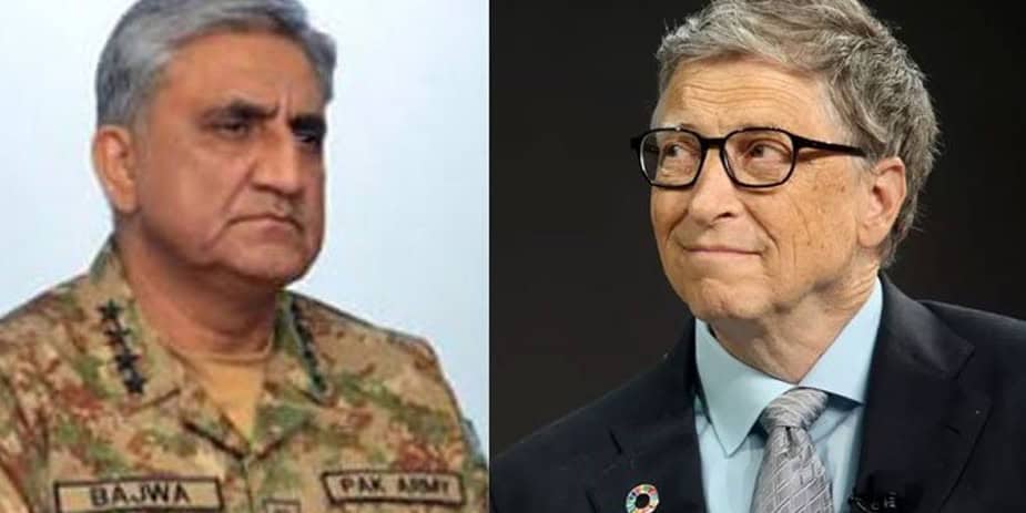 COAS Bajwa, Bill Gates discuss COVID-19 situation, polio eradication ...