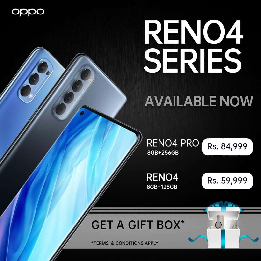 OPPO Reno4 Series available now in Pakistan