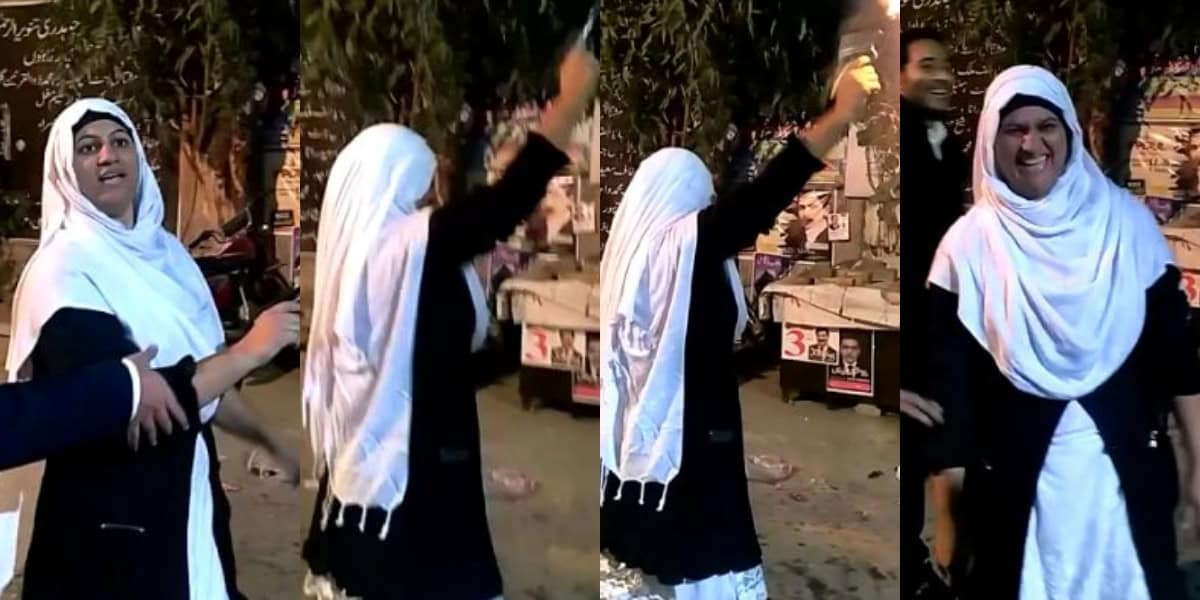 Female Lawyer aerial firing clip goes viral on social media (VIDEO)