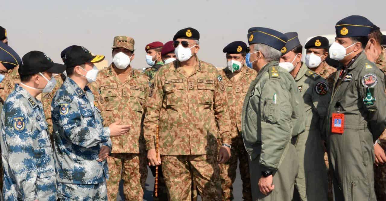Army chief witnesses Pak-China joint air exercise ‘Shaheen-IX’ (VIDEO)
