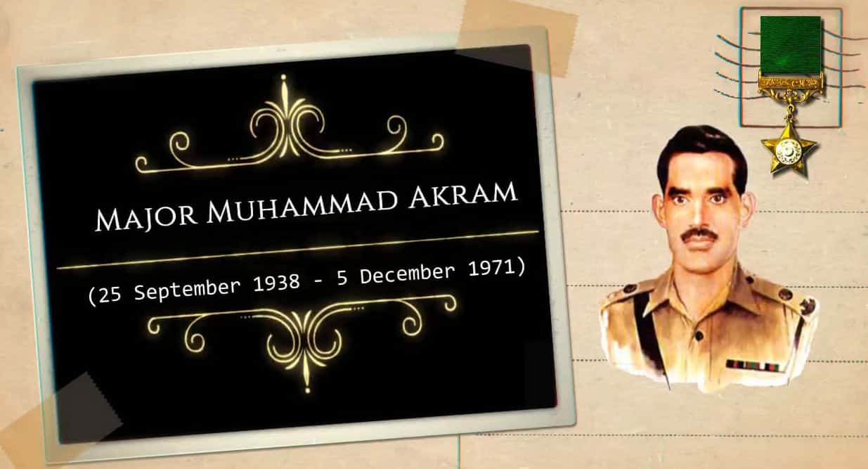 Pakistan Army pays tribute to Major Muhammad Akram Shaheed on his 49th ...