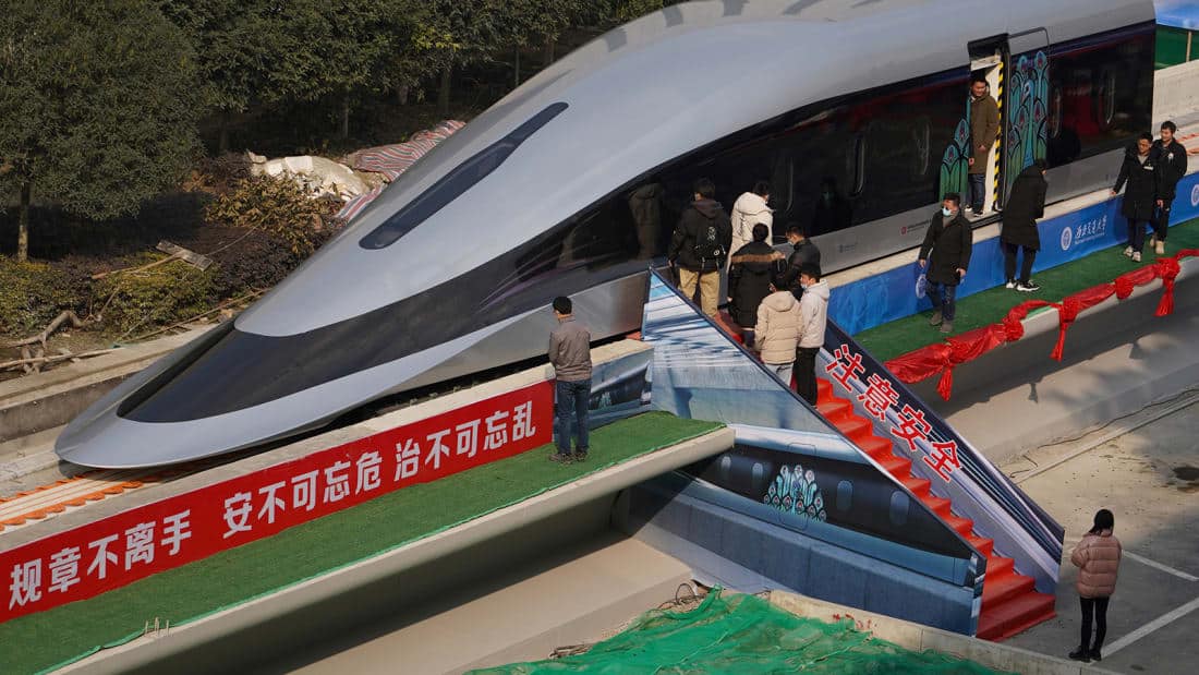 China unveils super-speed train prototype that hits 620 kph