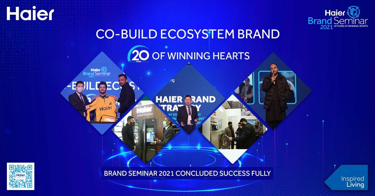 Co-build ecosystem with Haier brand seminar 2021