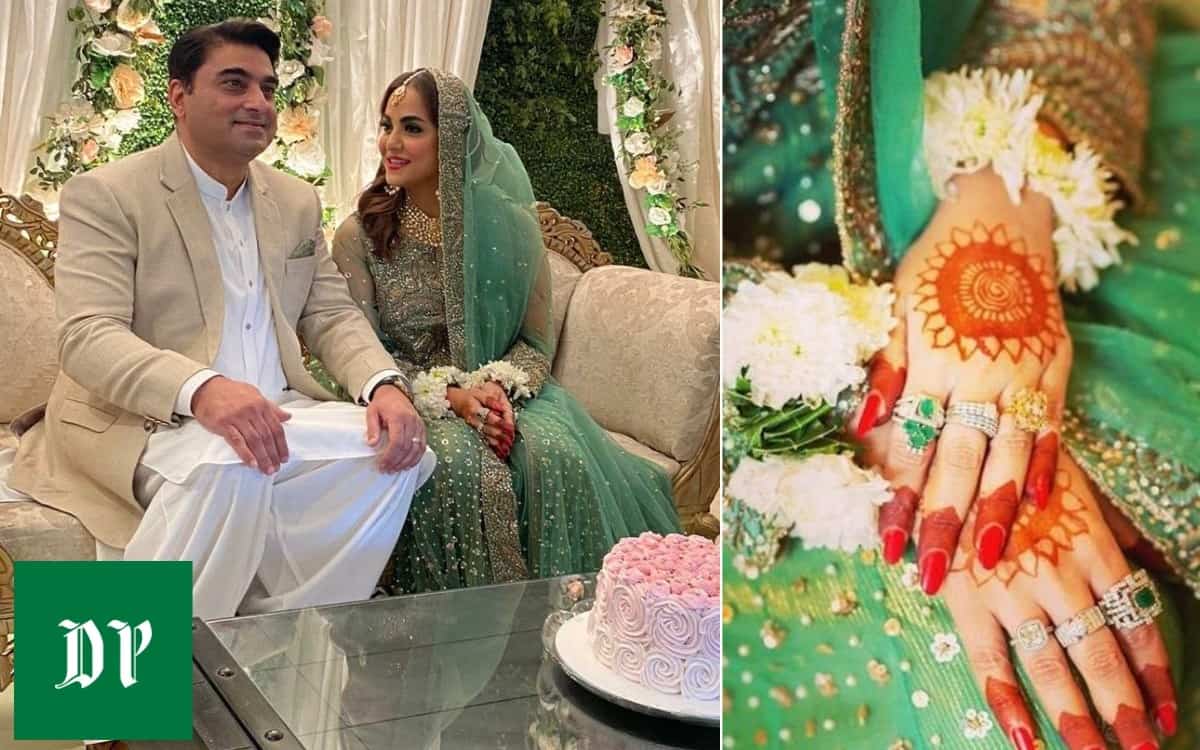 Nadia Khan just dropped pictures of her third marriage