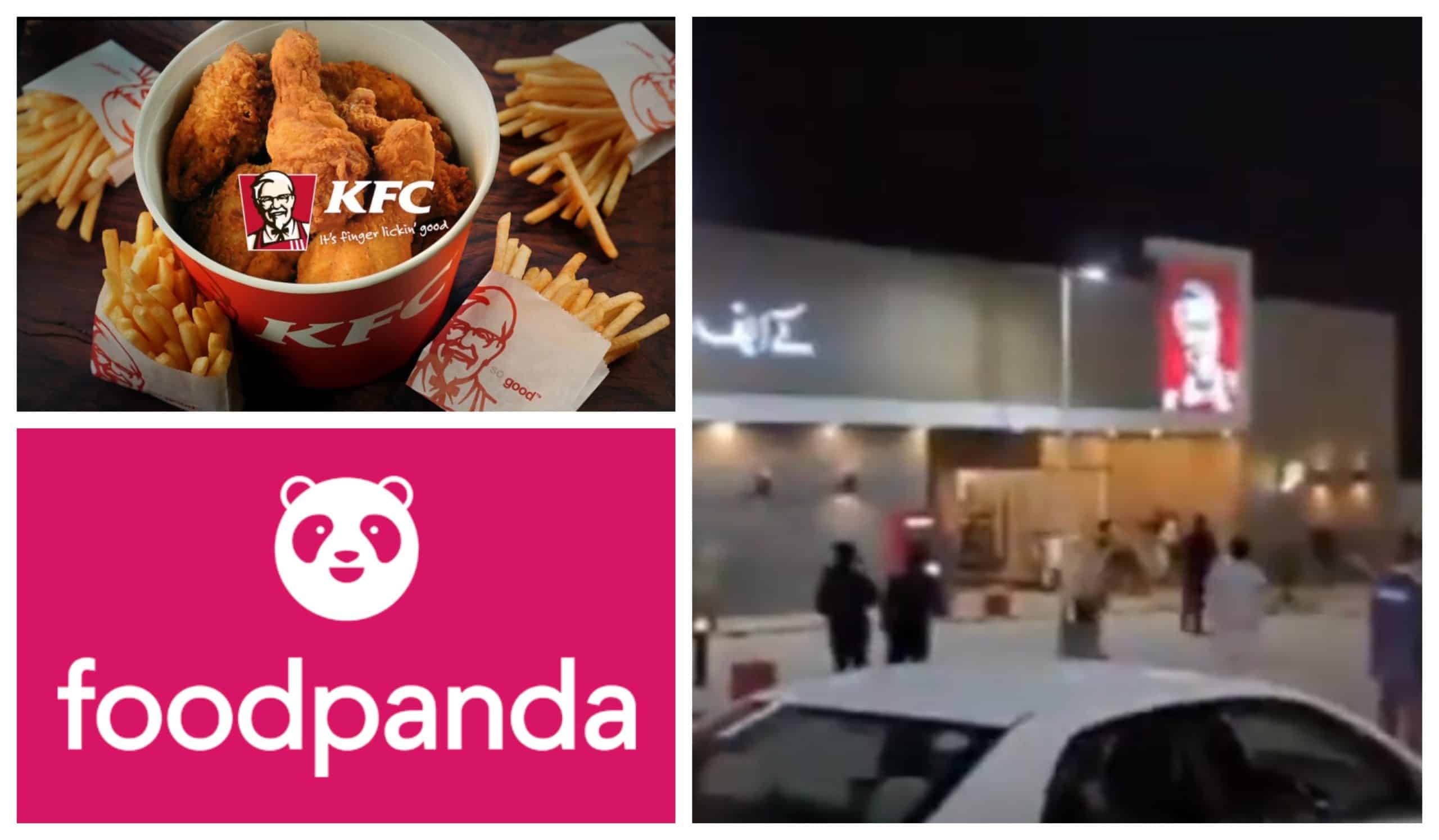 WATCH – Foodpanda riders and KFC staff brawl goes viral