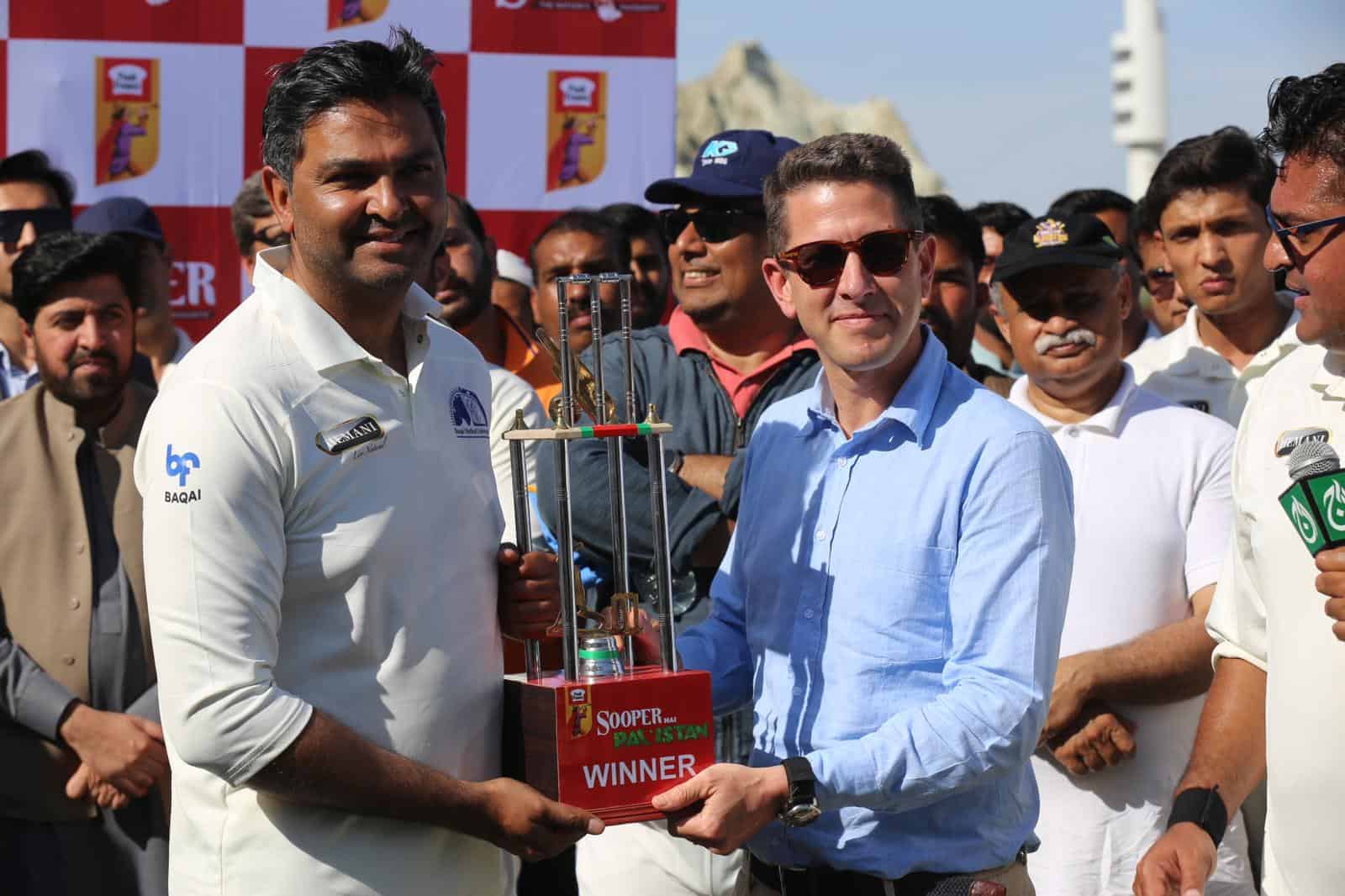 EBM celebrates cricket in Gwadar with Sooper Hai Pakistan Cup