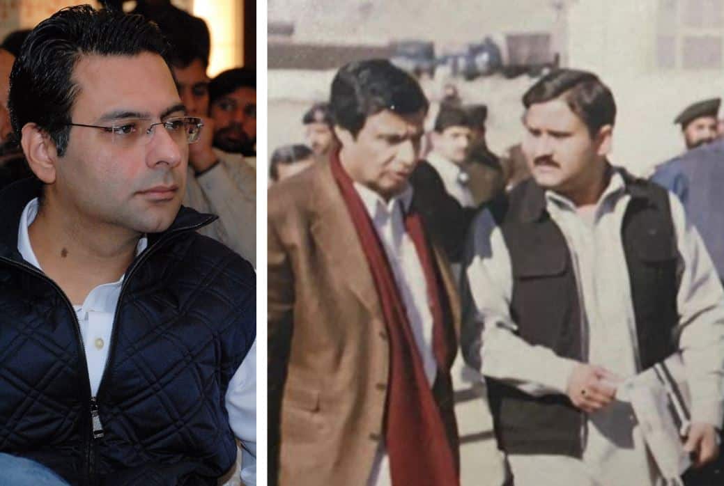 Moonis Elahi goes nostalgic, shares a rare picture of father with CM Buzdar