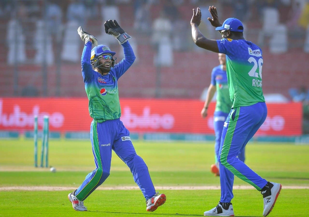 PSL 2021 - Multan Sultans beat Lahore Qalandars by 7 wickets