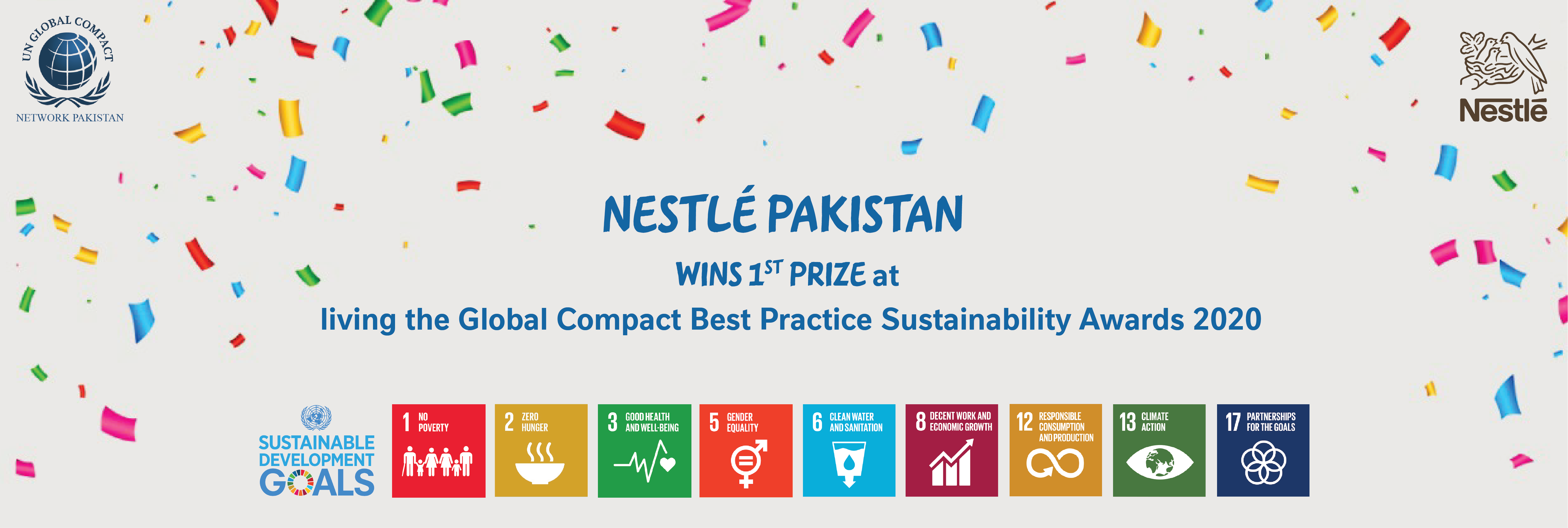 Nestlé Pakistan awarded 1st Prize at Living the Global Compact Best ...