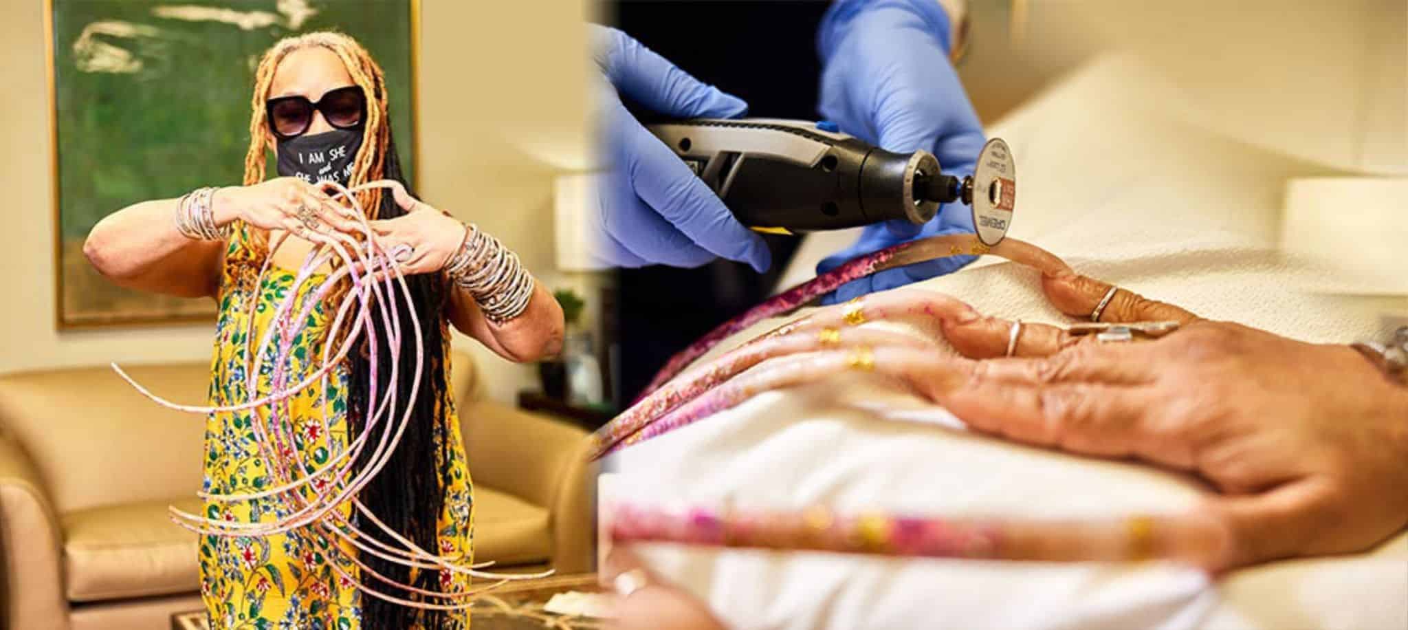 US woman cuts her nails after 28 years, setting new world record (VIDEO)
