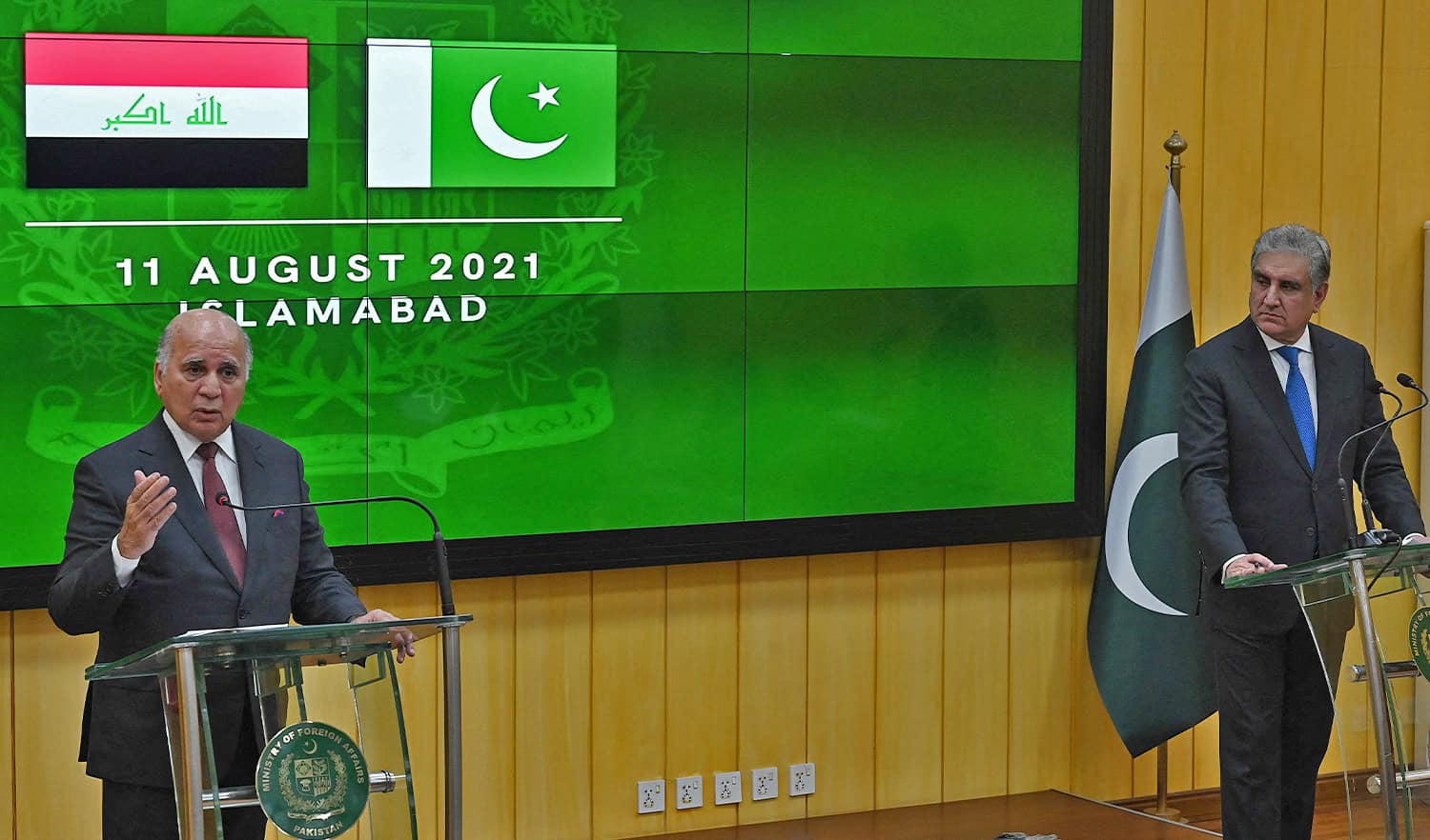 Pakistan, Iraq sign MoU to establish political consultation mechanism ...