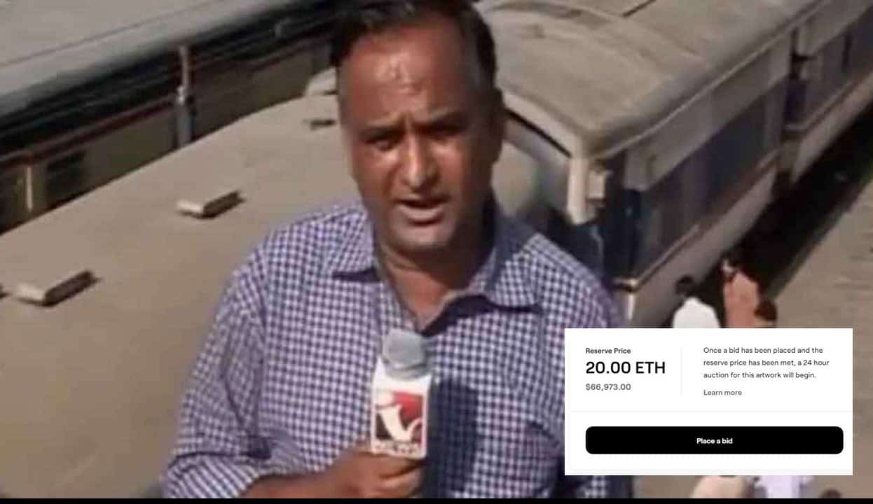 Pakistan’s Chand Nawab is selling his viral clip as an NFT with an ...