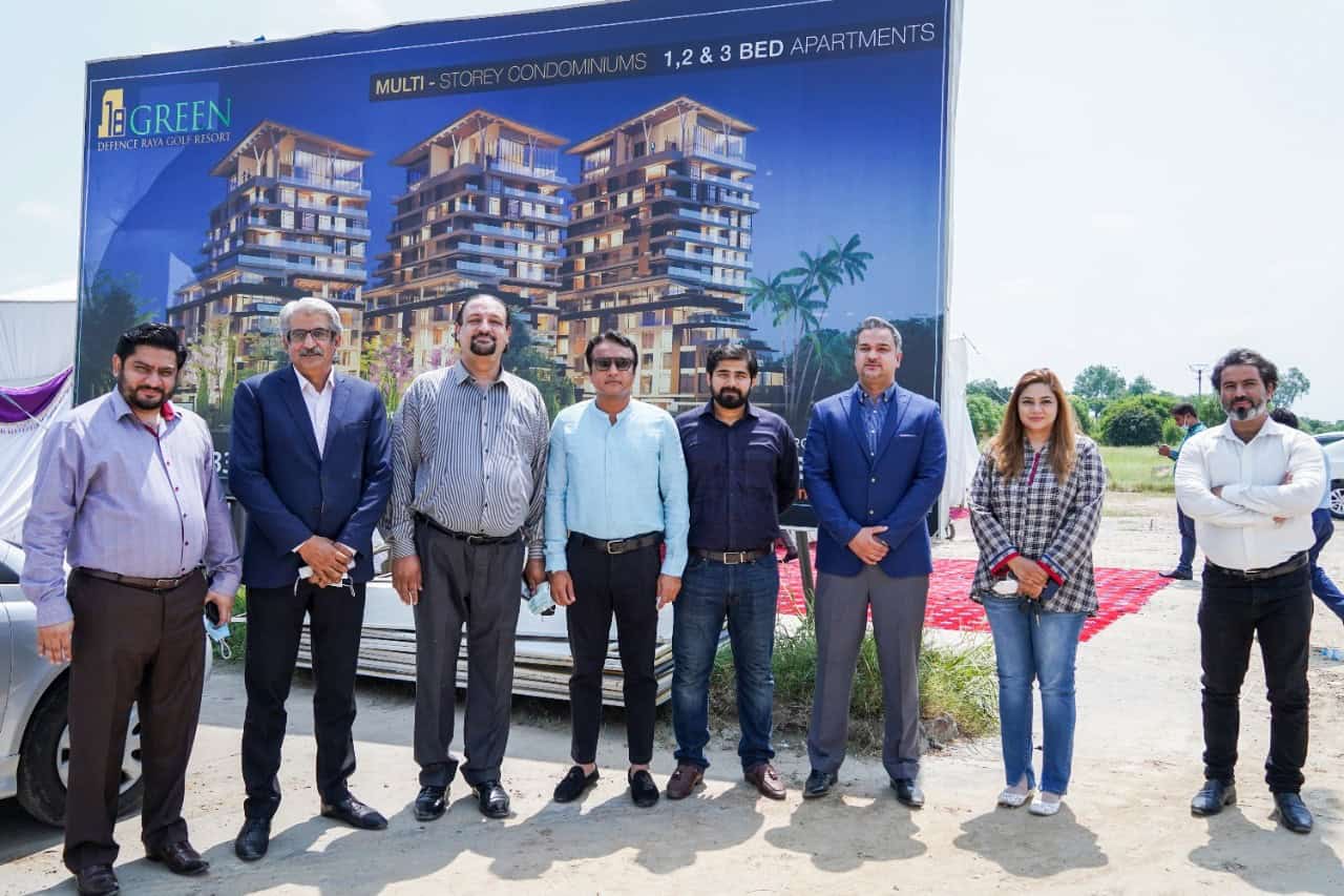 Zameen.com holds groundbreaking ceremony for 18 Green Condominiums in ...