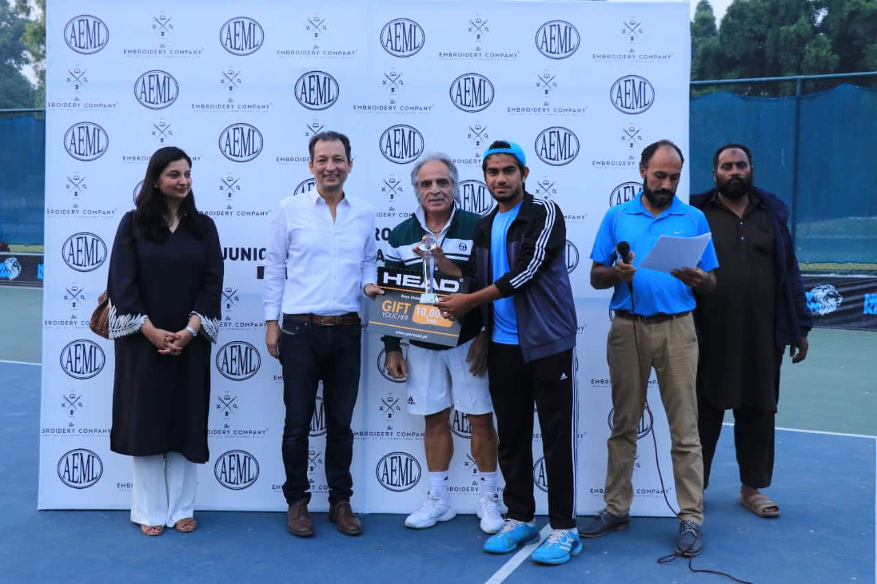 Ali Embroidery Junior National Tennis: Abdullah, Ahtesham, Abubakar win ...