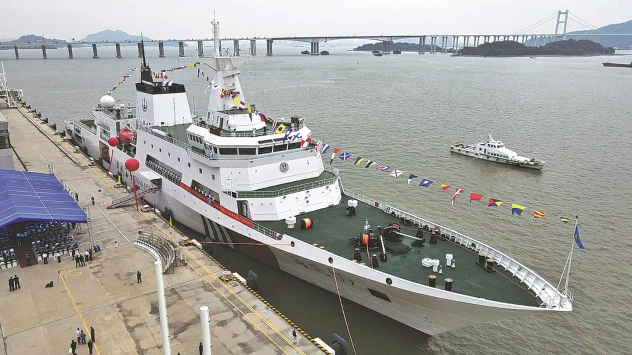 ‘Haixun 09’ – China rolls out its largest maritime patrol vessel
