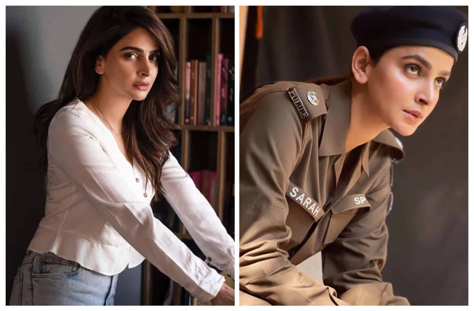 Saba Qamar drops the first look from upcoming project Serial Killer