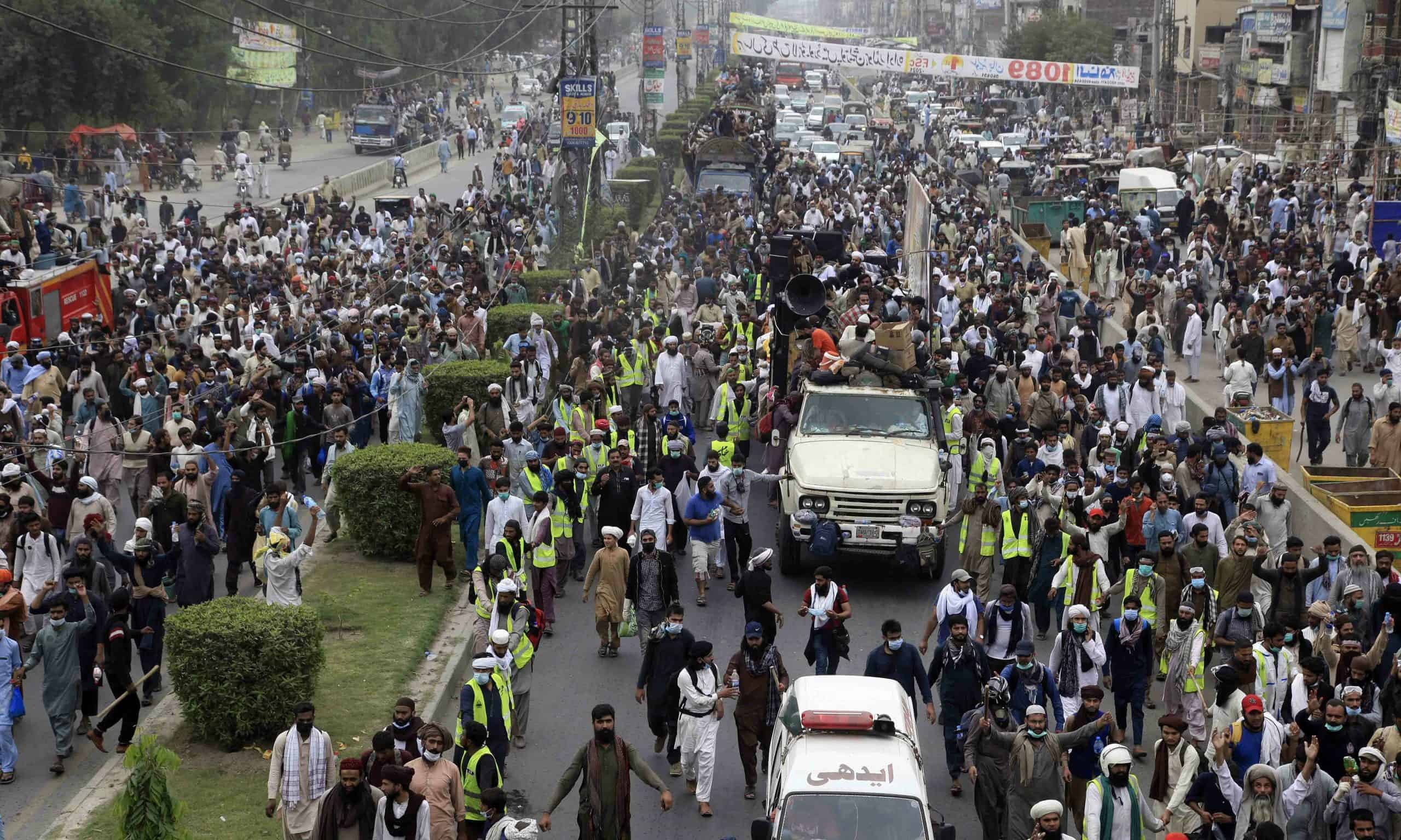 Twin cities areas sealed to intercept TLP long march