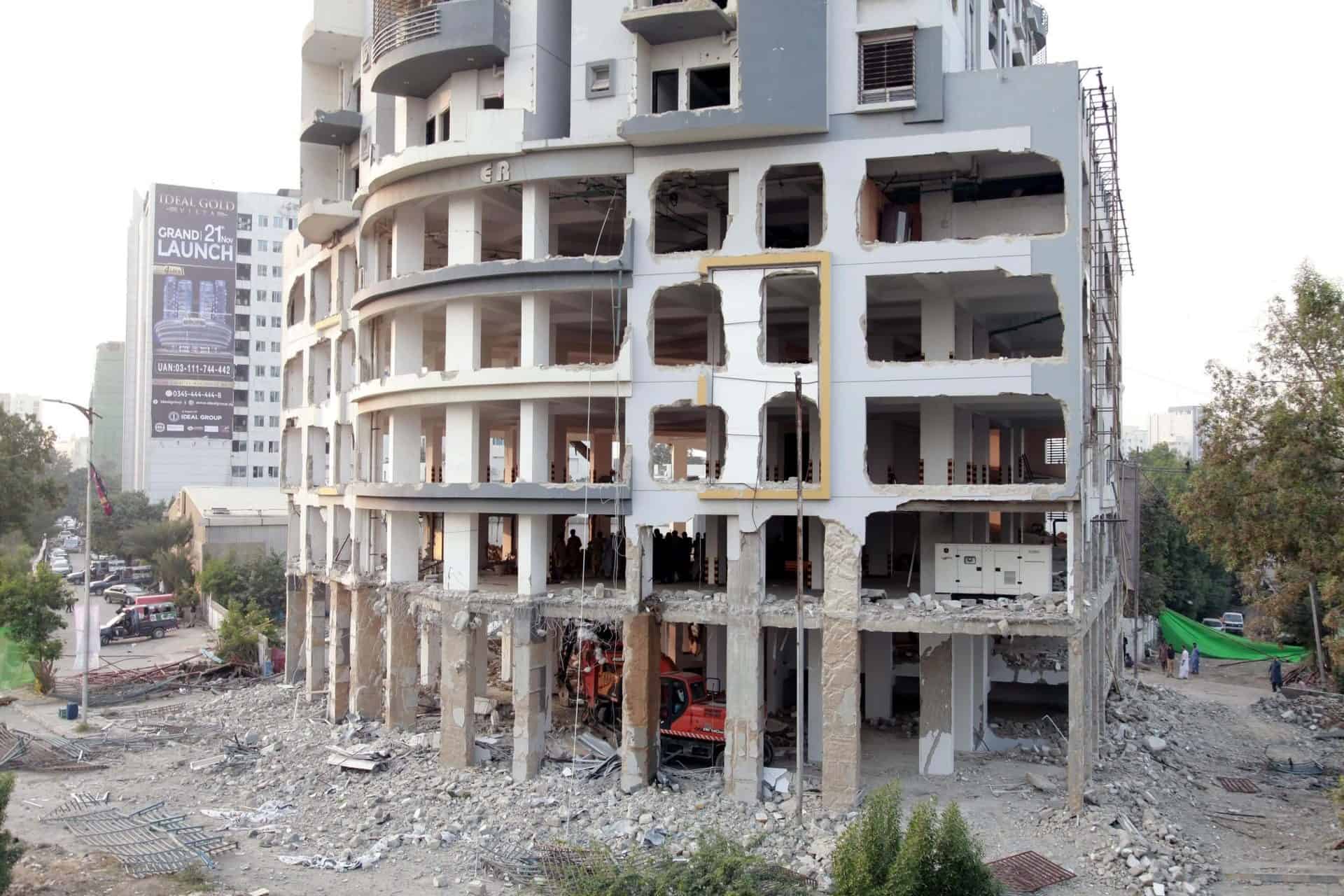 Section 144 imposed around Karachi s Nasla Tower amid protests against ...