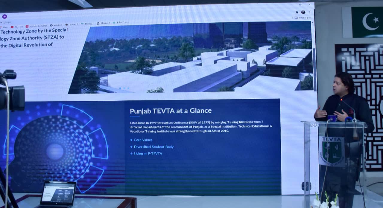 TEVTA goes digital, launches new website competing for modern digital ...