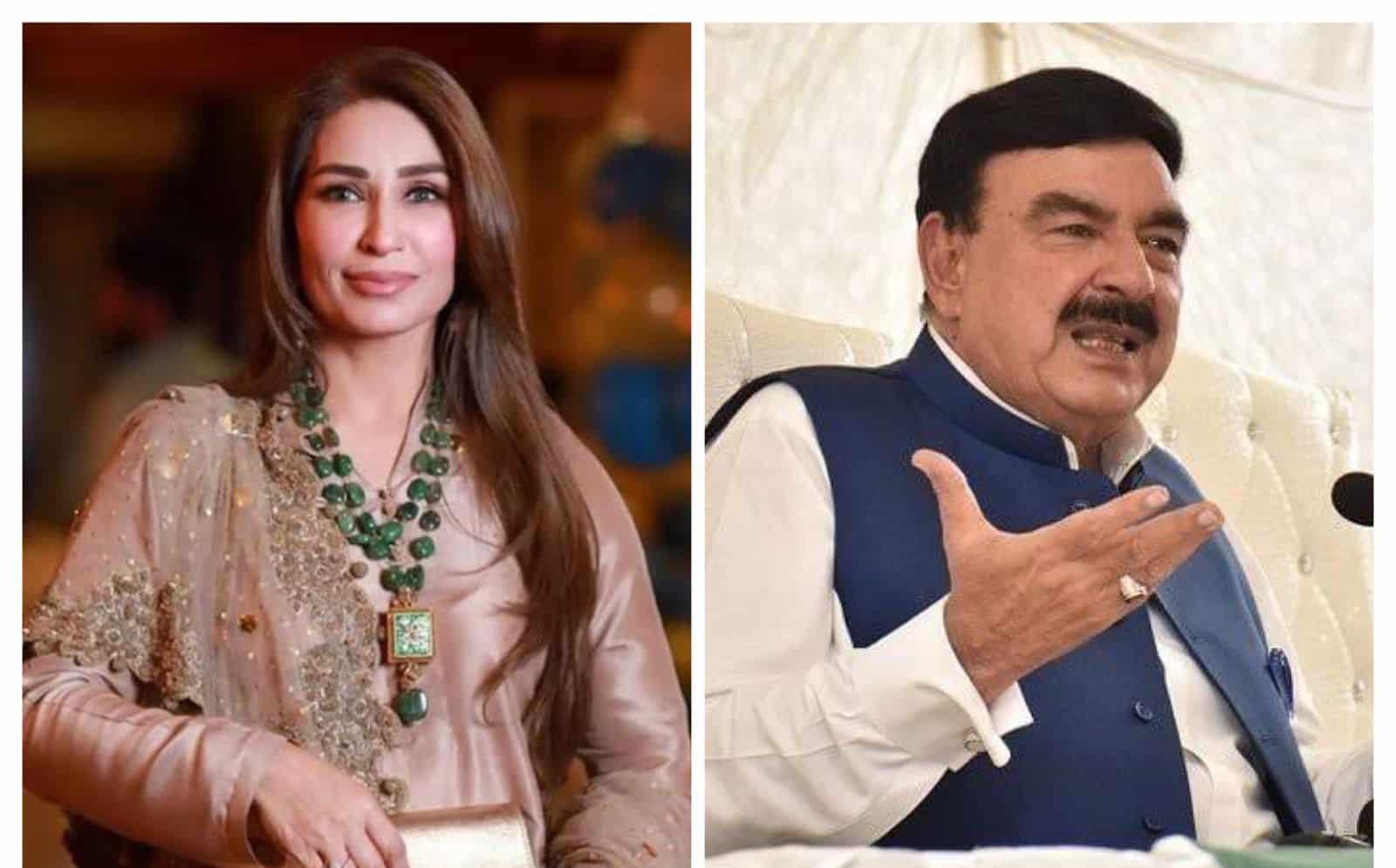 Reema Khan takes a playful dig at Sheikh Rasheed
