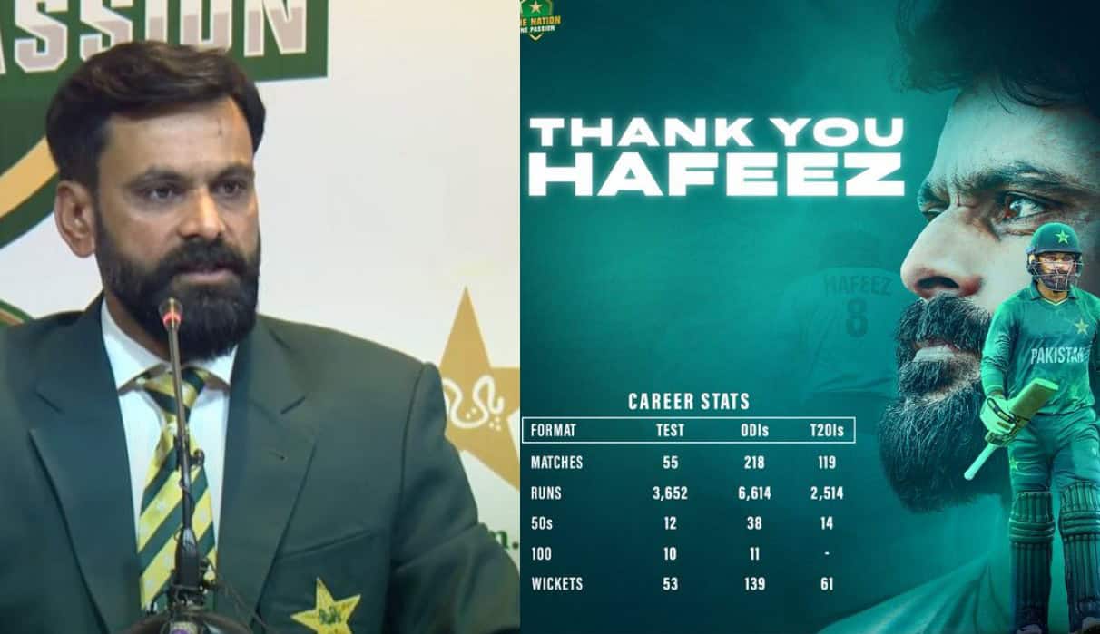 ‘End of an era’: Cricket world pays tribute to Hafeez following retirement