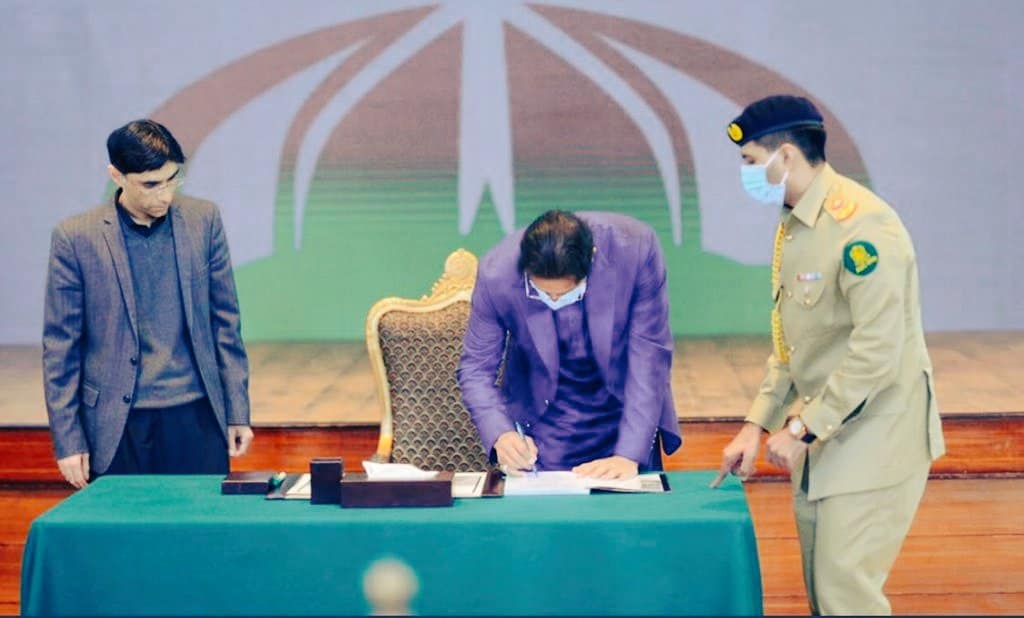 PM Imran launches public version of Pakistan’s first national security ...