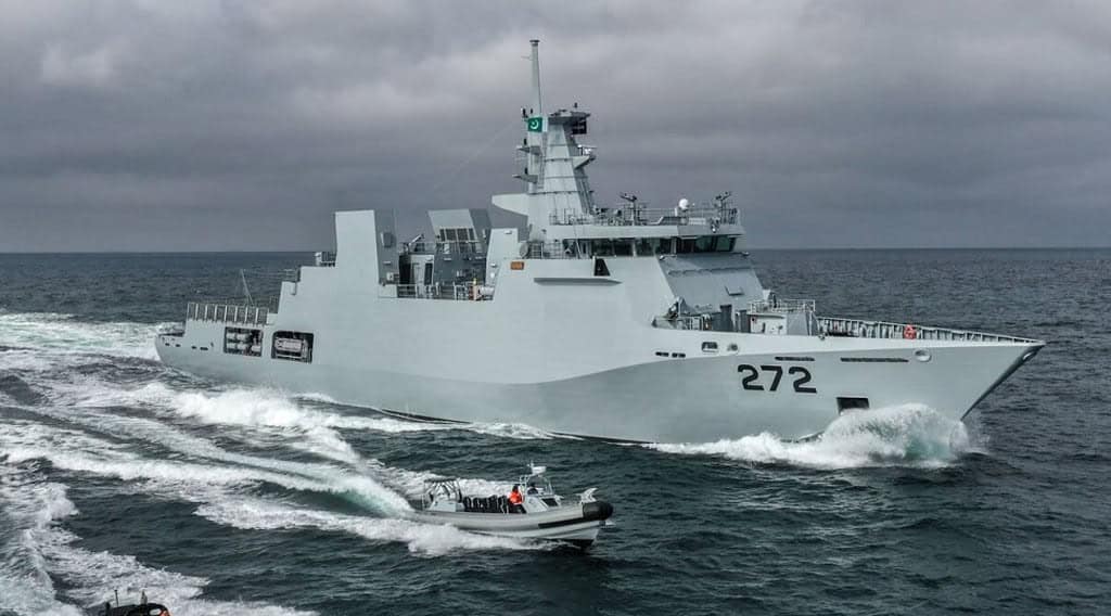 WATCH: Pakistan Navy warship PNS Tabuk visits port of Duqm in Oman