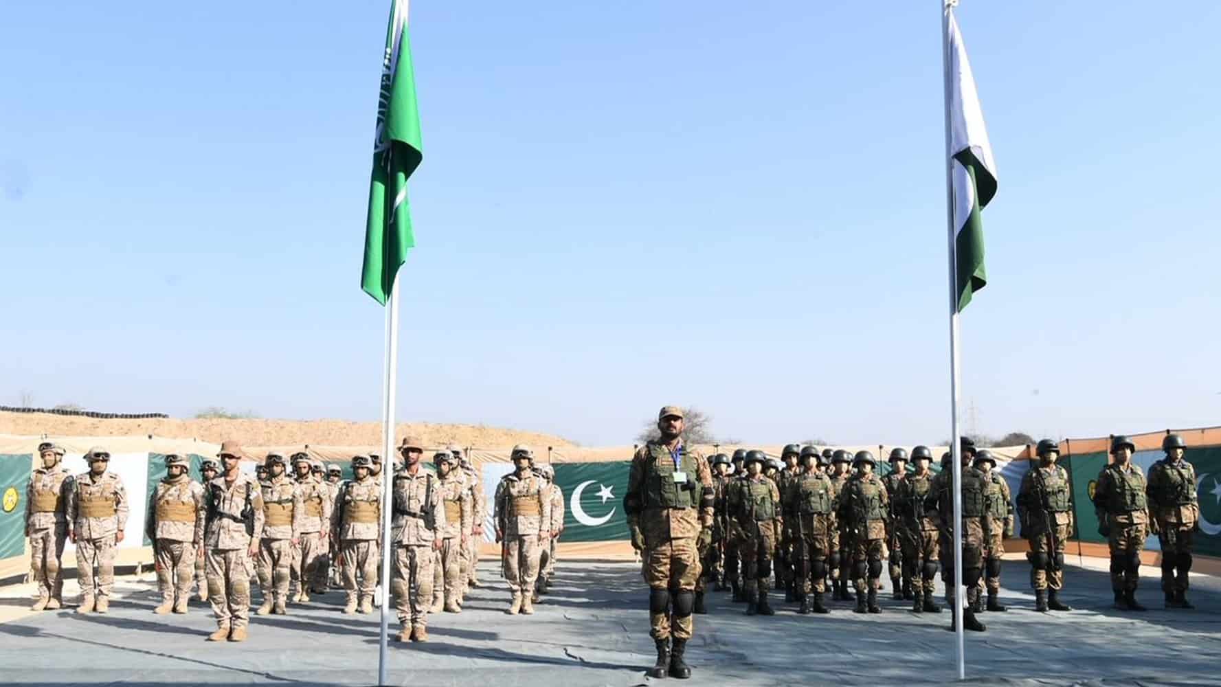 Al-Samsam 8: Pakistan, Saudi Arabia kick off joint military exercise