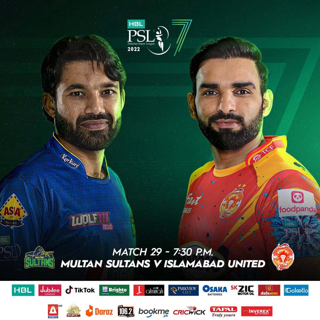 PSL7, Match 29: Multan Sultans beat Islamabad United by 6 wickets