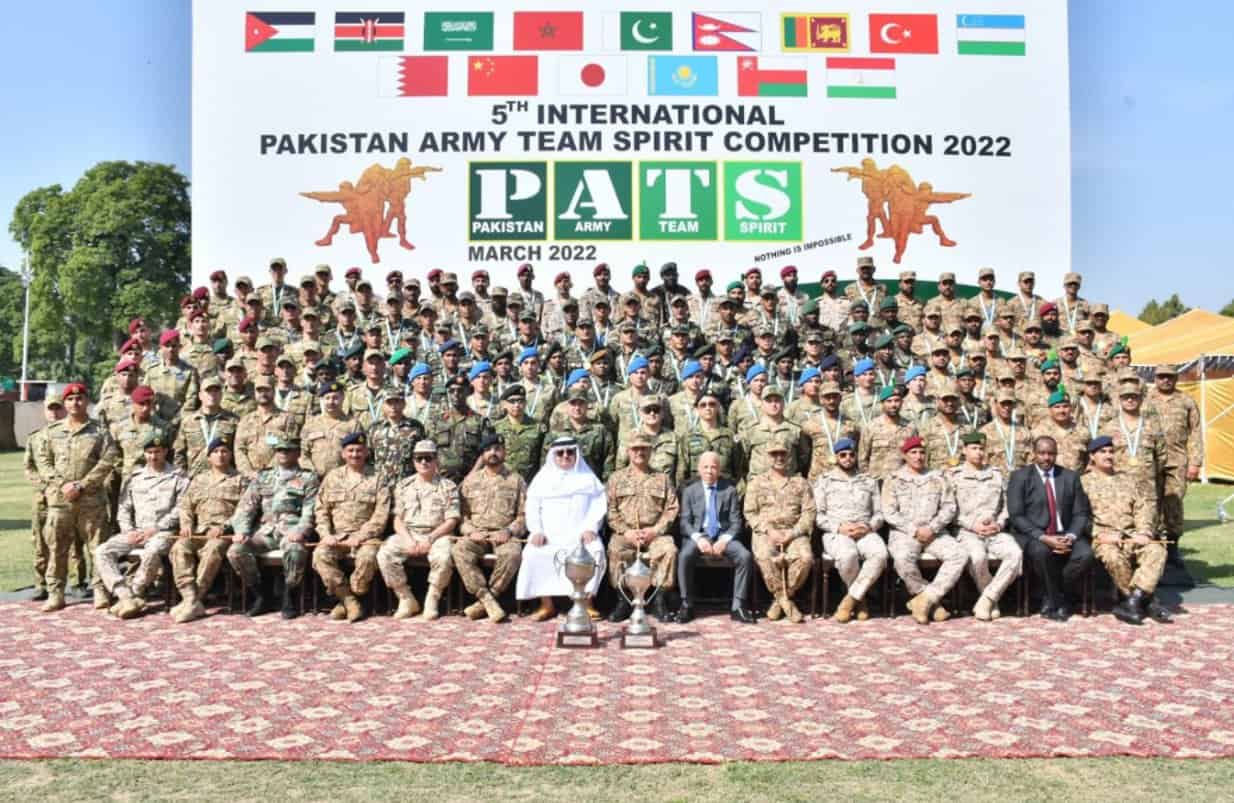 Pakistan Army s multinational Team Spirit Competition 2022 concludes in ...