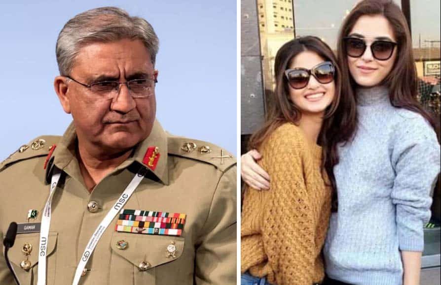 WATCH: COAS Bajwa meets Pakistani actors at national day parade
