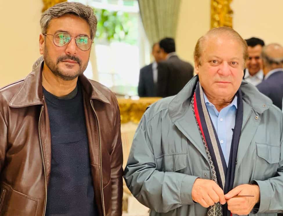 Adnan Siddiqui meets Nawaz Sharif in London, invites him to Dum Mastam ...