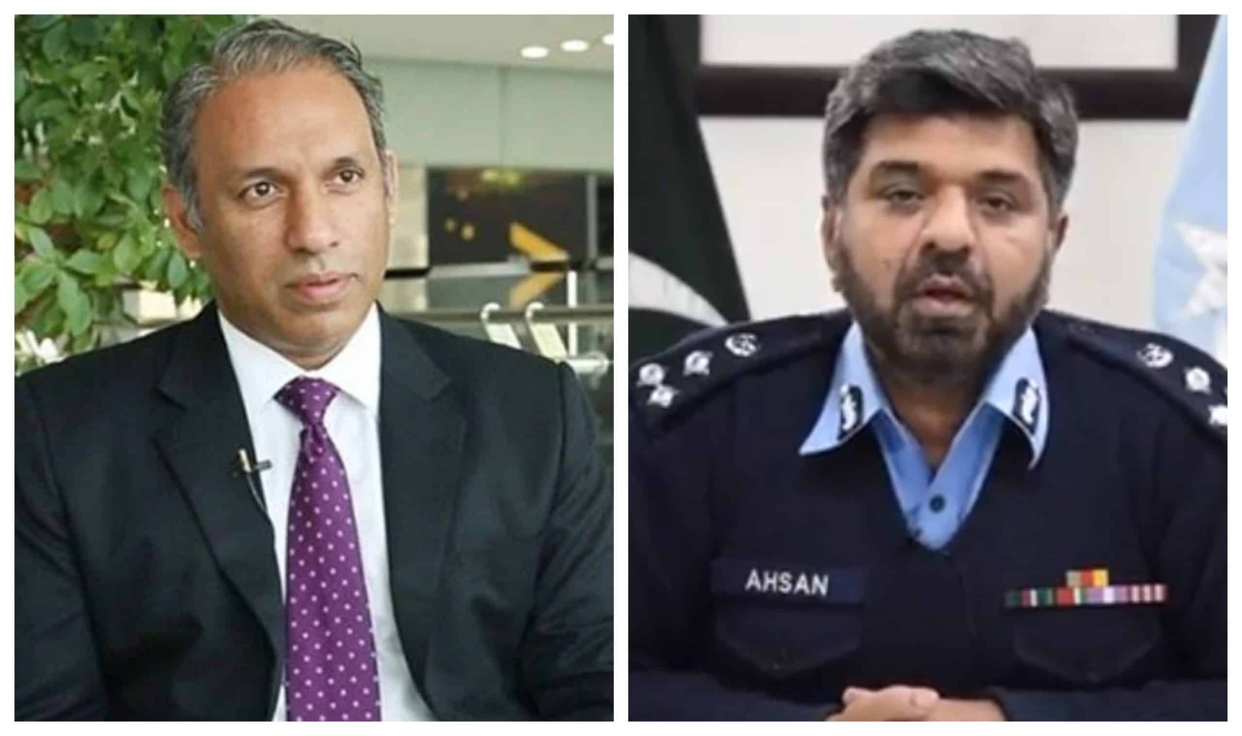 Akbar Nasir Khan replaces Ahsan Younas as Islamabad police chief