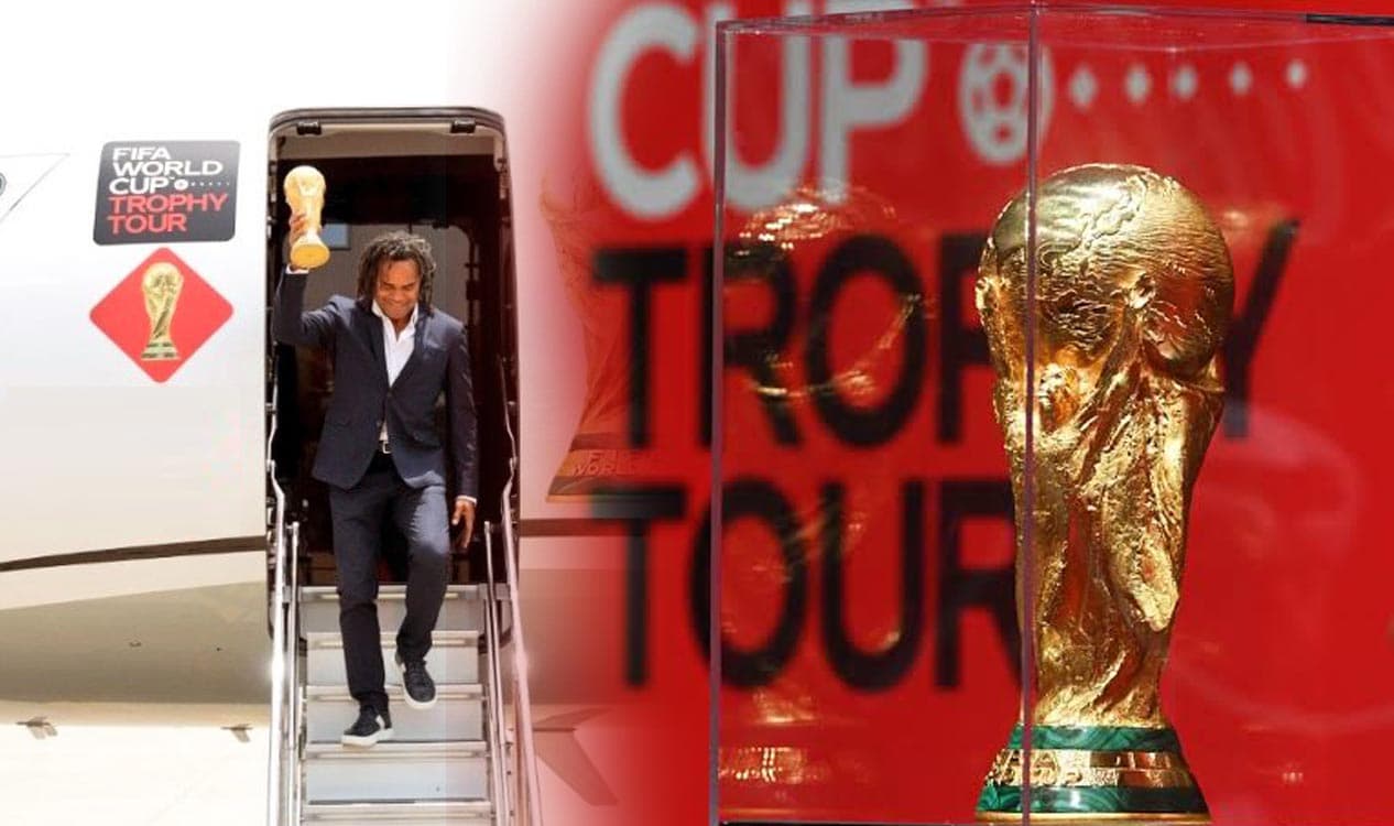 FIFA World Cup trophy lands in Pakistan